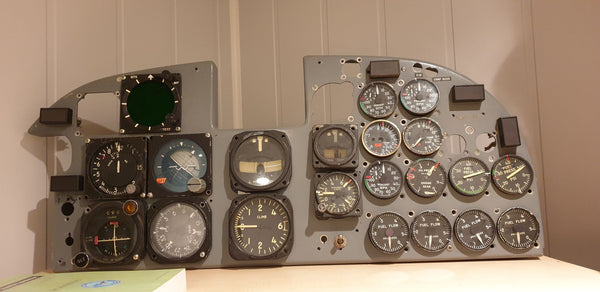 F-5A Freedom Fighter Instrument Panel – AeroAntique