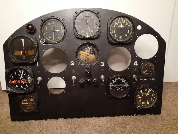 Bell X-1 Instrument Panel – AeroAntique